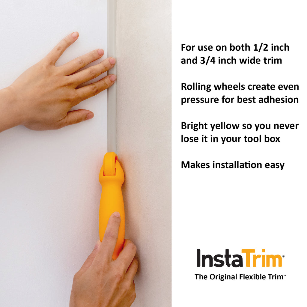 InstaTrim Ivory Trim Strips, Self-Adhesive Caulk | InstaTrim®