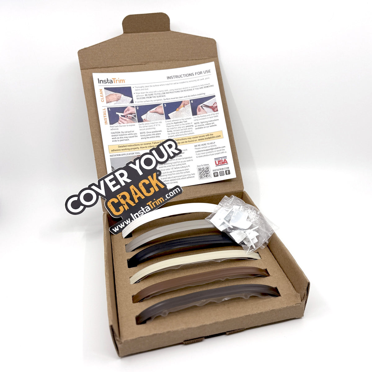 InstaTrim Flexible Trim Sample Kit | InstaTrim® – InstaTrim® Self ...